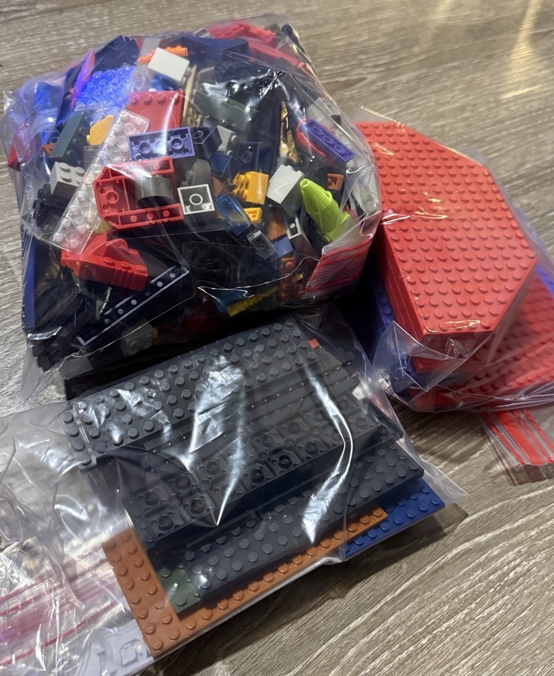3+ Lbs Mega Bloks and Other Building Bricks Bulk Lot Random Mixed ...