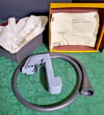 KODAK Automatic Tray Siphon for Darkroom RARE - Original box ...