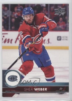 2017-18 Upper Deck Shea Weber #106 HOF 09jr | eBay
