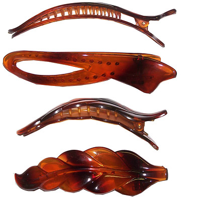 TURTOISE COLOR HAIR CLIP--5" --HA2211,2212 | eBay