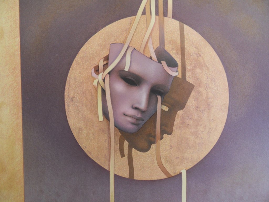 Jean-Paul Cleren: The Mask Lithography Original Signed And Numbered ...