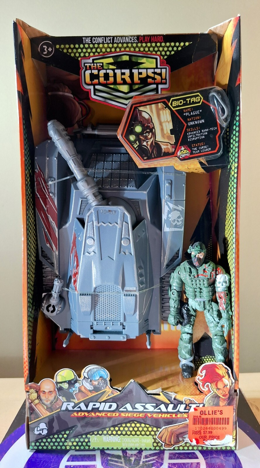 LANARD THE CORPS RAPID ASSAULT VEHICLE TANK WITH PLAGUE 2016 NEW | eBay