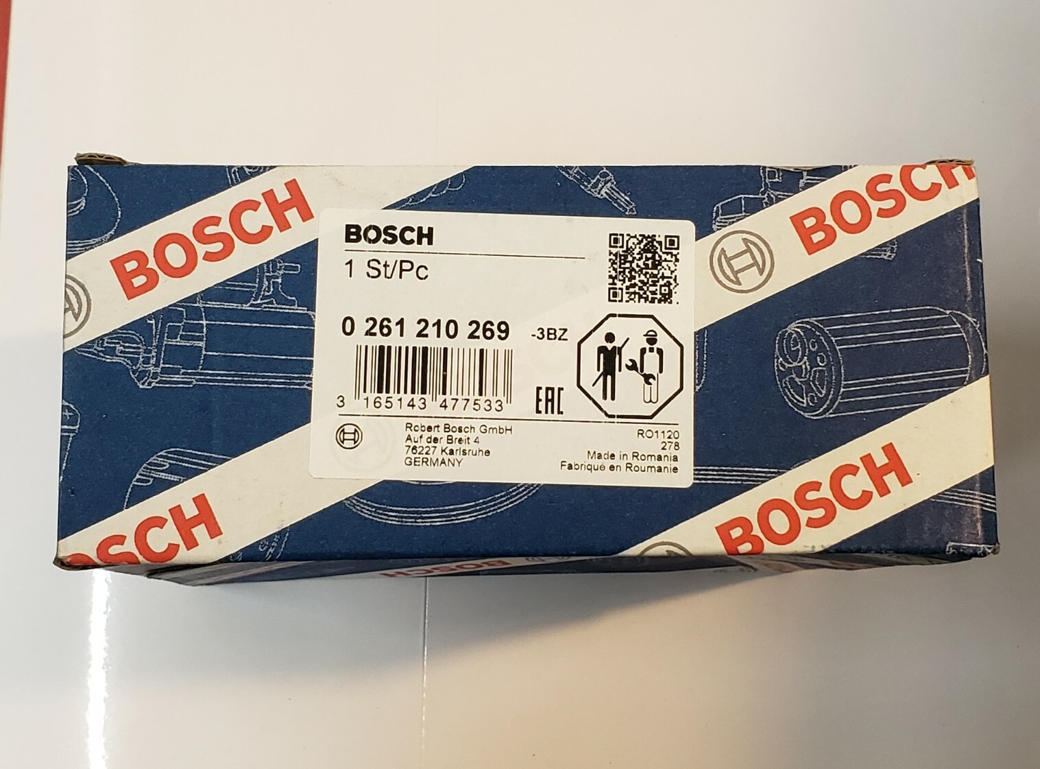 Genuine SAAB Engine Crankshaft Position Sensor KIT CPS Bosch 0261210269 ...