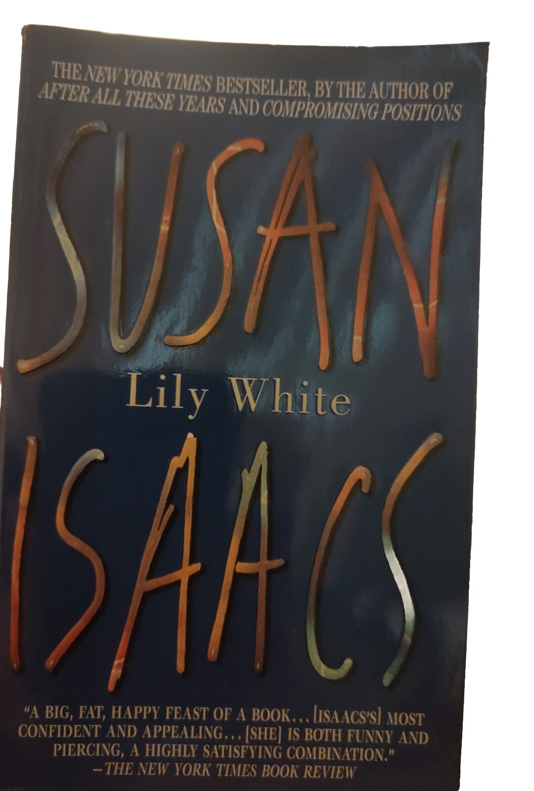 Lily White by Susan Isaacs (1997, Mass Market, Large Type / large print ...