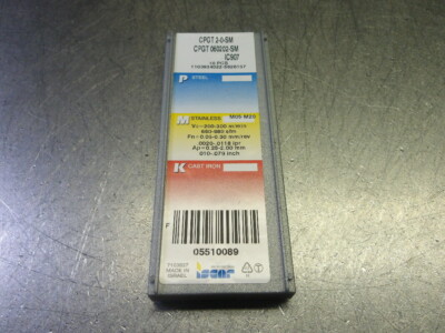 Iscar Carbide Turning Inserts QTY10 CPGT 2-0-SM/CPGT 060202-SM IC907 ...