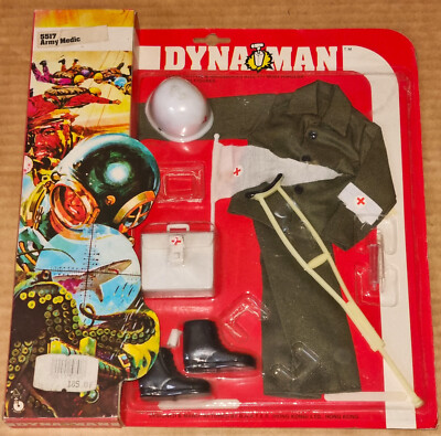 Dynaman Gi Joe Knock off k/o Barter Toys 12" ARMY MEDIC Action Man ...