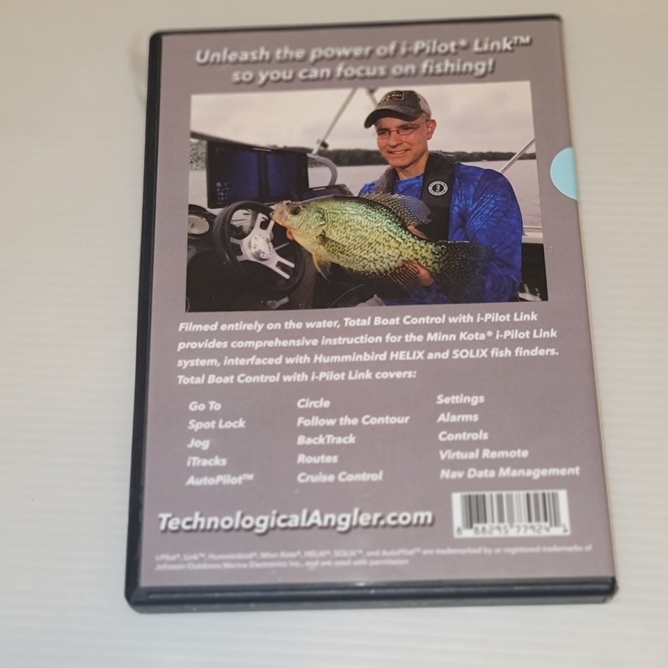 Total Boat control With I-Pilot Link Featuring Dr. Jason Halfen DVD | eBay