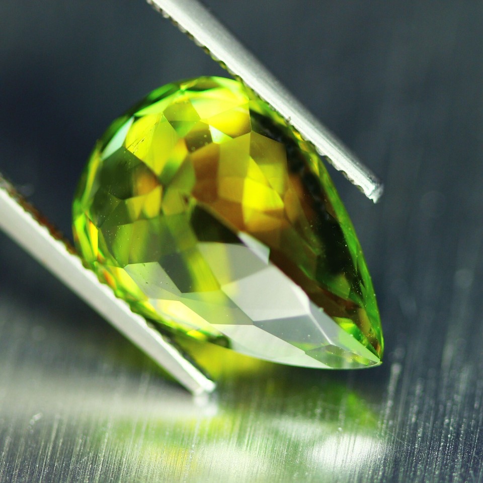 Earth mined Beautiful Pear Shaped Sphene 100% Natural 3.81 cts | eBay