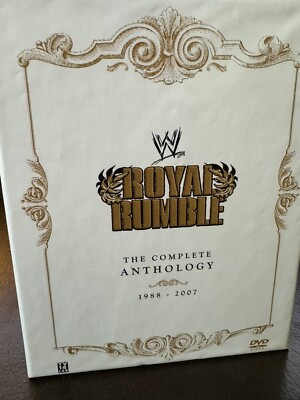 WWE WWF Royal Rumble The Complete Anthology 20-Disc DVD Box Set 1988 ...