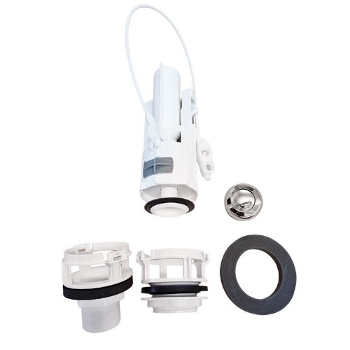 Siamp Optima 50 470mm Cable 1-1/2"& 2" Outlet Dual Flush Valve 32500210 ...