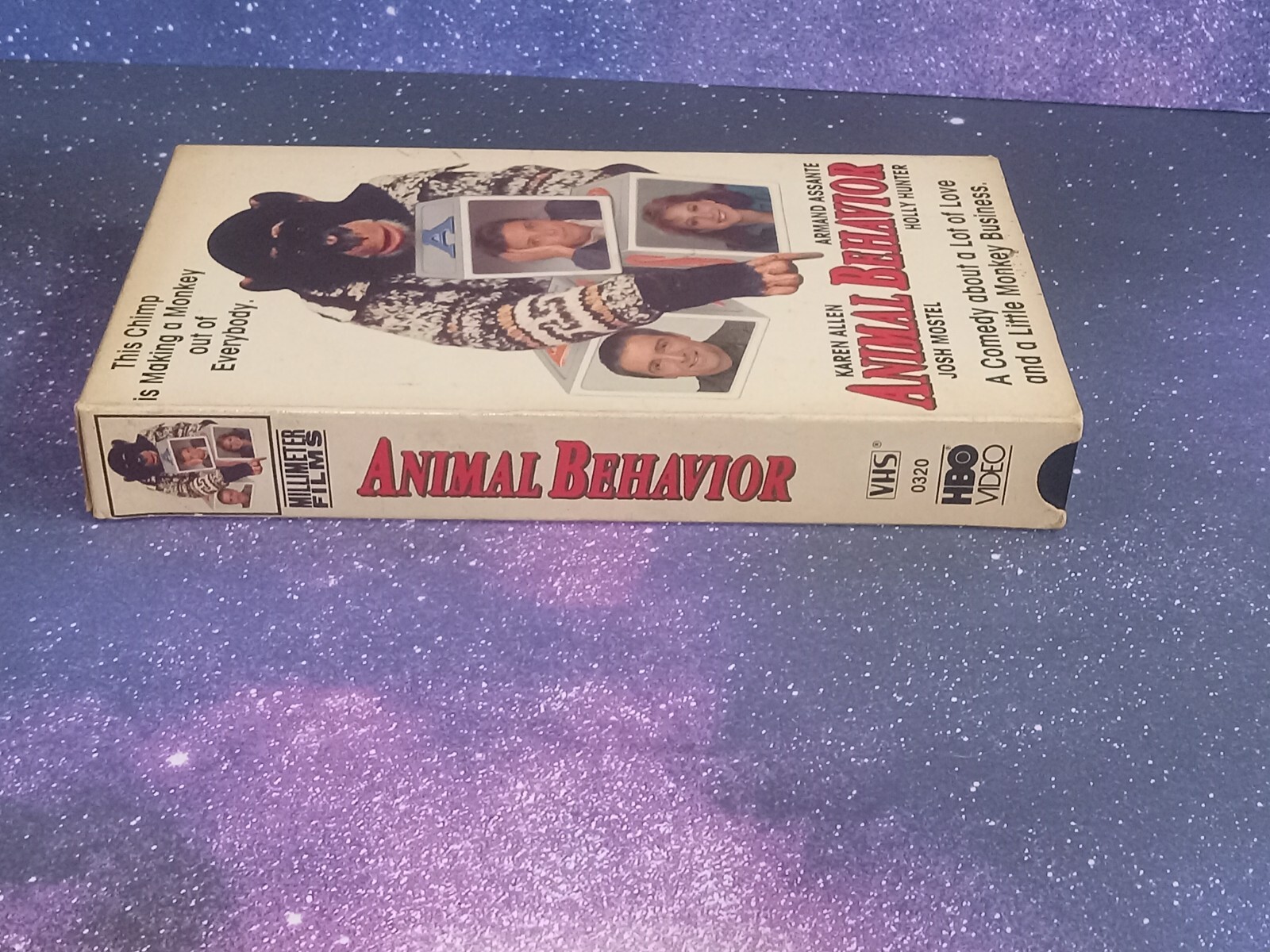 Animal Behavior VHS 1989 Romantic Comedy Armand Assante Karen Allen ...