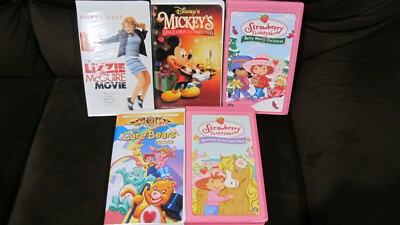 Lot of 5 Children and Family animated VHS Tapes | eBay
