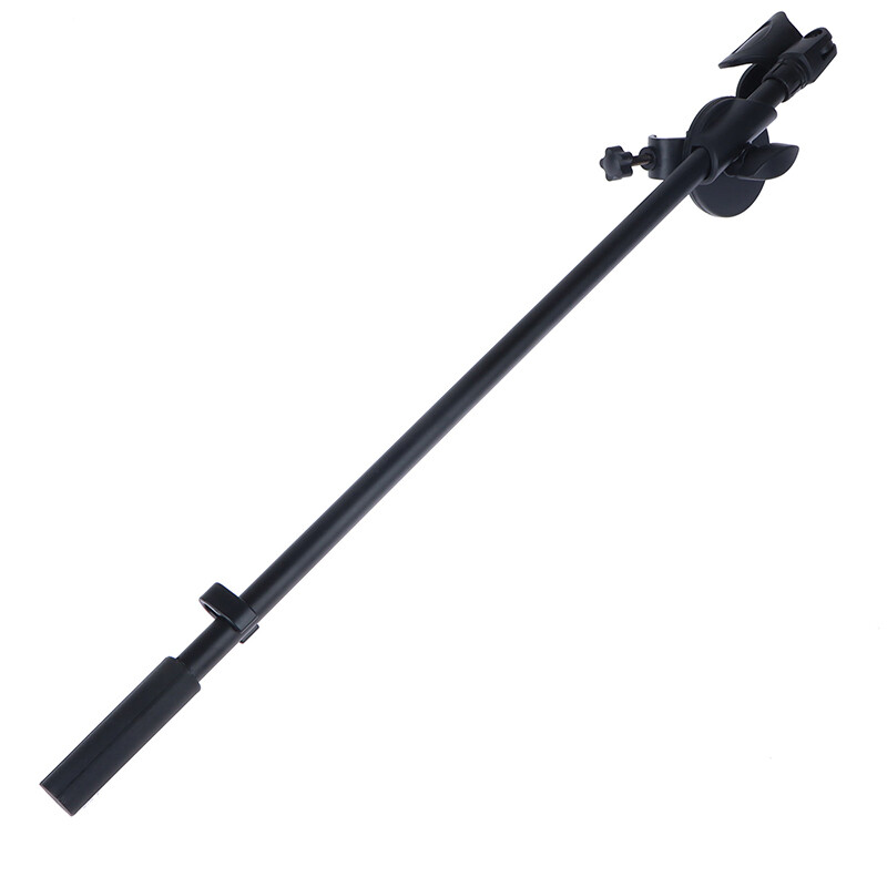 Arm Boom Microphone Stand Metal Telescoping Holder Clip Mount Rotating ...