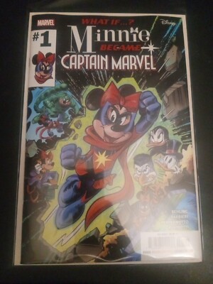 Marvel Comics WHAT IF MINNIE BECAME CAPTAIN MARVEL #1 (2024) | eBay