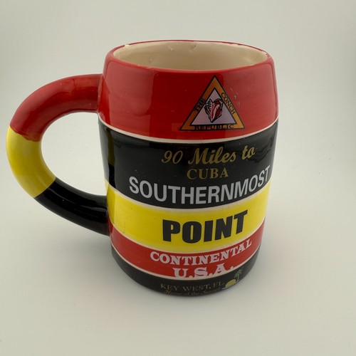 Key West Southernmost Point Mug 90 Miles to Cuba Conch Republic Coffee ...