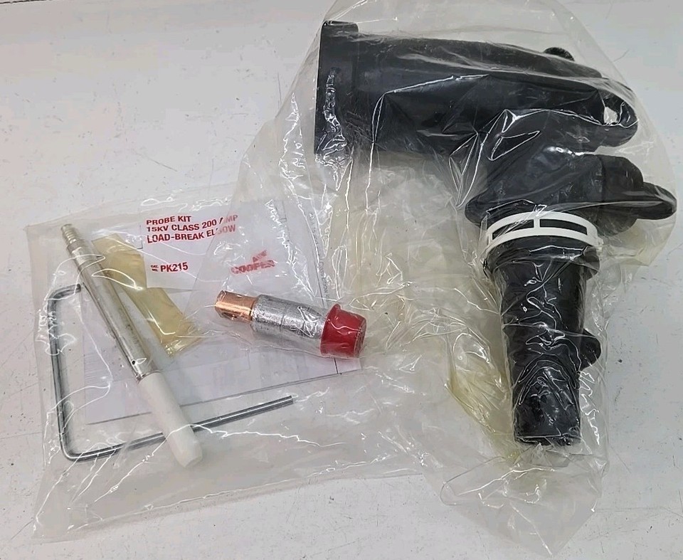Cooper Eaton Electrical - LE215C09TX-200A 15kV Loadbreak Elbow W/PK215 ...