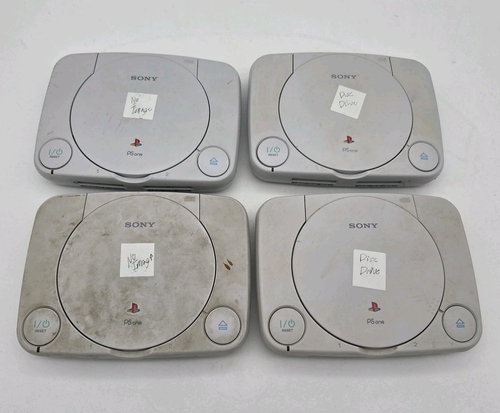 PSOne (PS1) Slim Consoles For Shell/Parts/Repair Only (AS IS) **READ ...