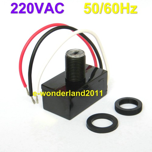 220V 240V Volt Dusk To Dawn Flush Mount Photocell Photoeye New JL-403C ...
