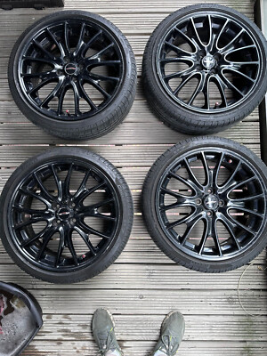 18" MINI COOPER S JCW CHALLENGE R112 ALLOYS WHEELS & Pirelli Tyres R50 ...
