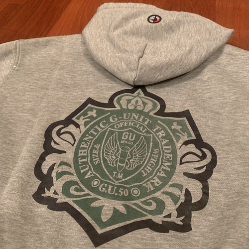 G-Unit Clothing Co “Outlaws” Insignia Hoodie Fullzip Size XL 50 Cent ...