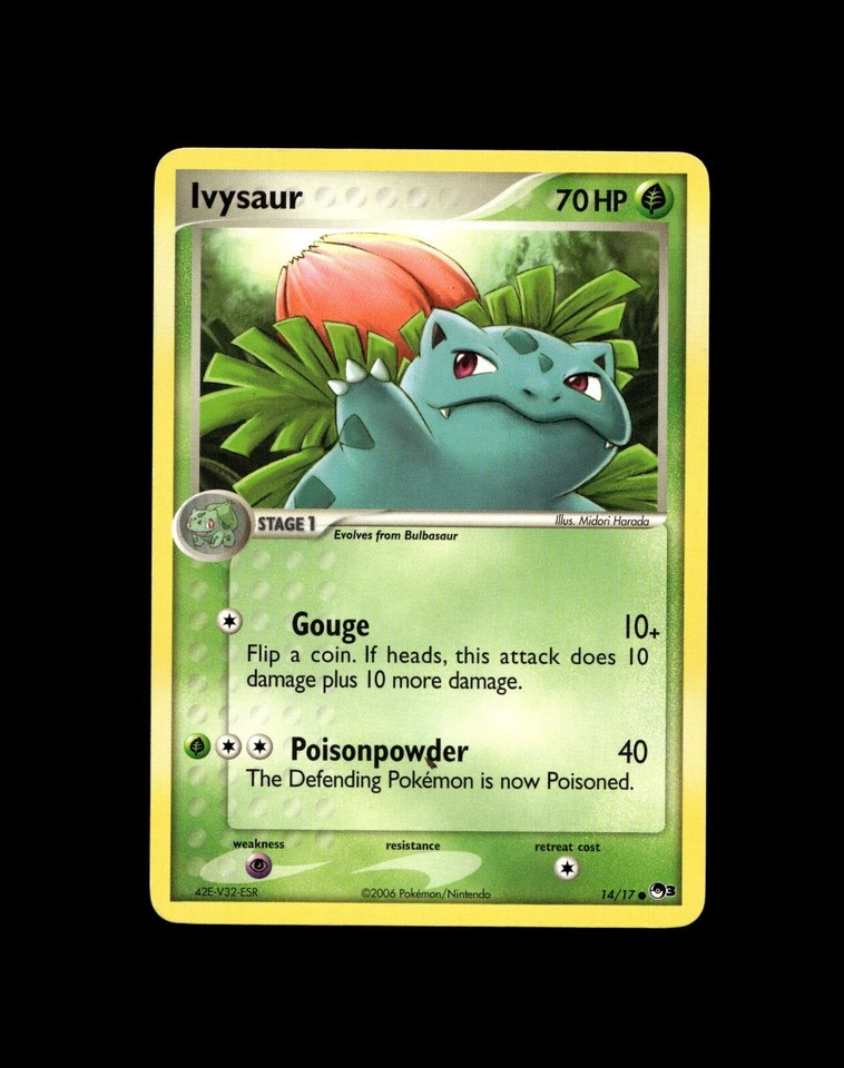 Bulbasaur Ivysaur Venusaur Pokemon Card! Holo/Reverse Holo EX VMAX Rare ...