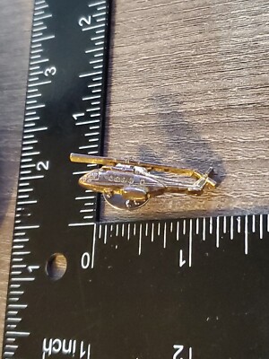 HELICOPTER Badge Hat Pin i3 | eBay