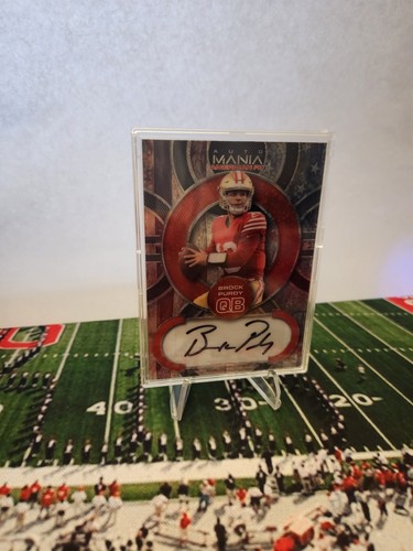 2022 Wild Card Auto Mania Brock Purdy Auto 3/10 | eBay