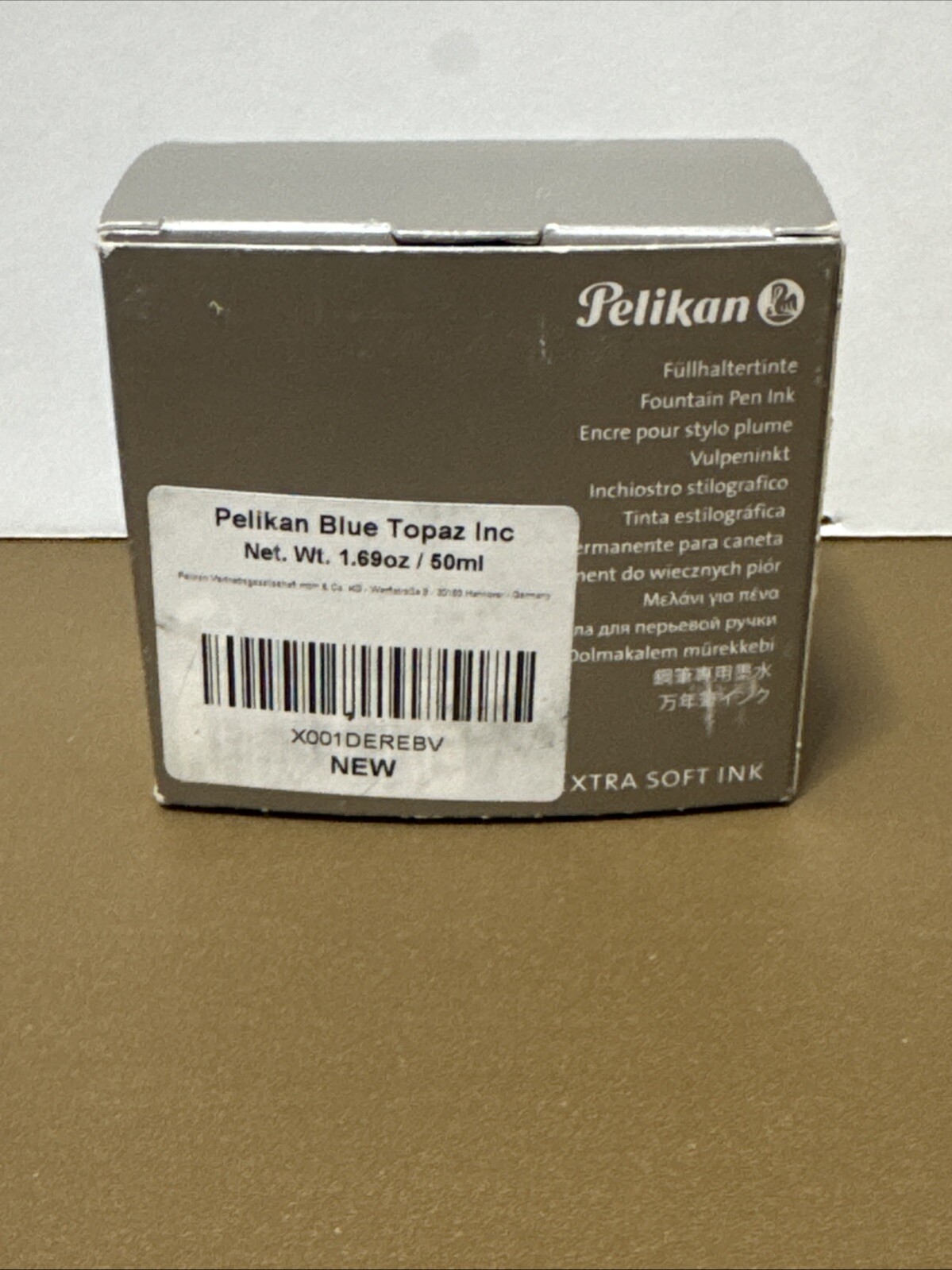 Pelikan Edelstein Bottled Ink for Fountain Pens, Blue Topaz, 50ml | eBay