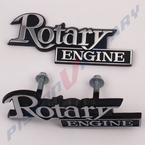 ROTARY ENGINE Grille & Rear Garnish Badge Set for MAZDA 10A 13B 12A ...