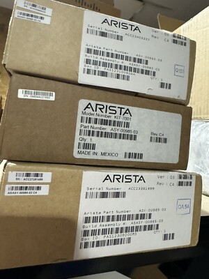 NEW Arista ASY-00985-03 Rail Full Accessory Kit for Arista 1RU switches ...