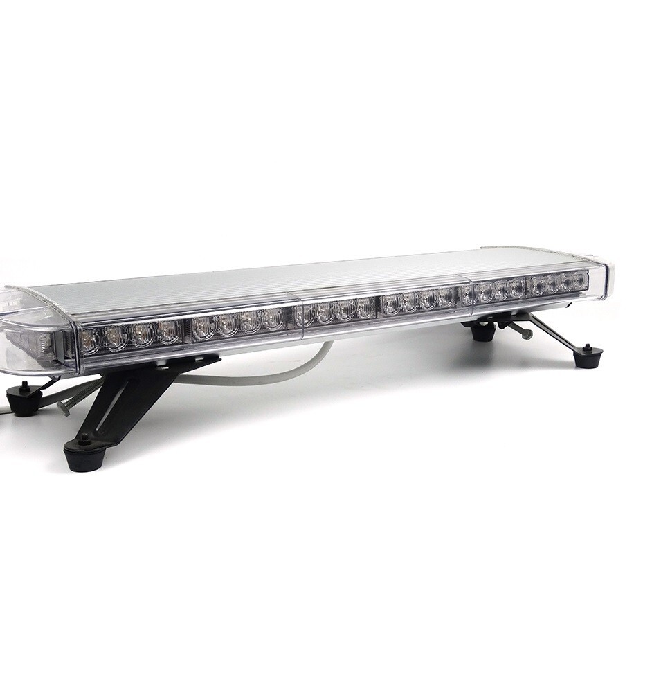 LED Amber Light Bar Strobe Beacon Recovery Warning 76cm 760mm 30" 10 ...