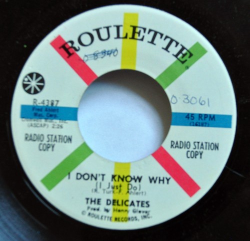 The DELICATES 45 Strange Love / I Dont Know Why ROULETTE Mint- Girl Grp ...