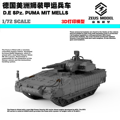 1/72/144/ 87 German Puma Apc Germany "PUMA" IFV With Mells Missile ...