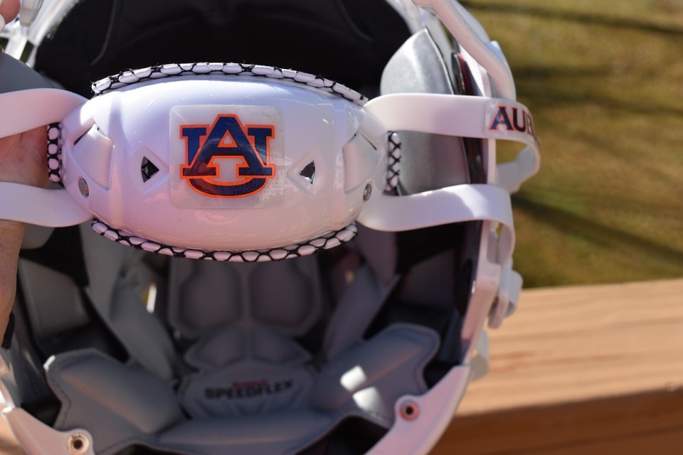 NEW AUBURN TIGERS Riddell Speed Flex Football Helmet w/ 3D BUMPERS | eBay