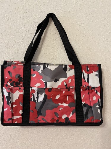 Thirty- one tote With 5 Pockets, Small, Red/blk/wte, 13 1/2 “ W x 8” T ...