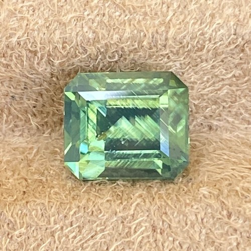 Natural Parti Color Zircon 3.40 Cts Emerald Cut Loose Gemstone | eBay