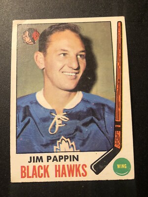 1969-70 Topps Jim Pappin (Wearing Maple Leafs Jersey) #73 VG | eBay