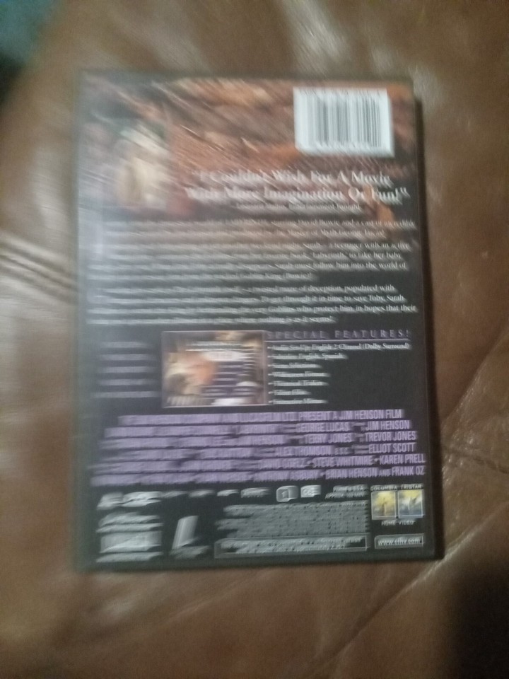 Labyrinth DVD, 1999 Good Shape Tested 9780767821667 | eBay