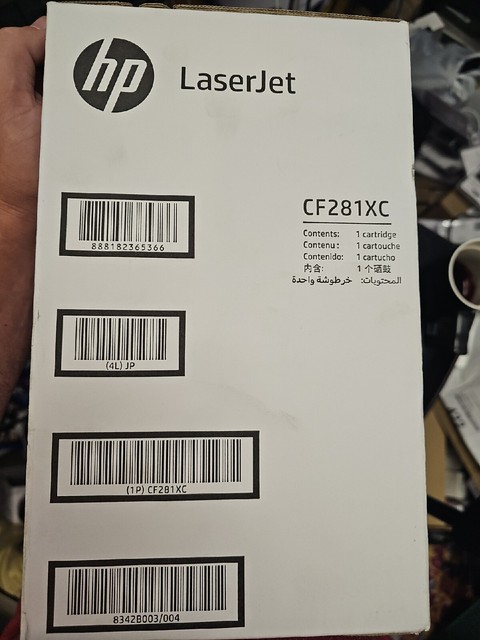 HP CF281XC Toner Cartridge for HP M630Z - Black for sale online | eBay