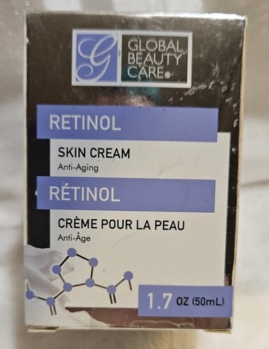 Global Beauty Care Retinol Skin Cream 1.7 Oz Anti-Aging NEW SEALED BOX ...