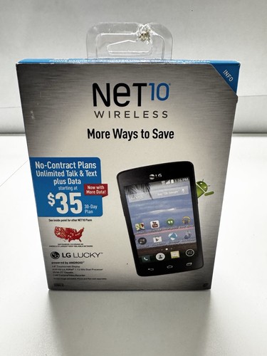 LG Lucky L16C / LGL16C - Black ( Net10 ) Android Smartphone ...