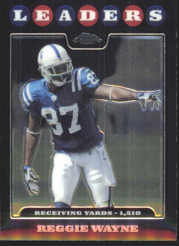 2008 Topps Chrome Reggie Wayne Indianapolis Colts #TC127 | eBay