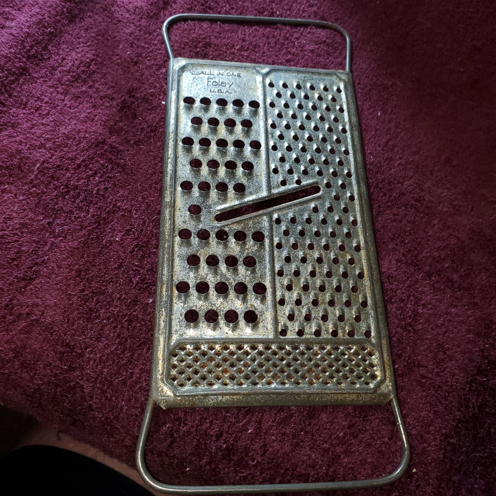 Vintage Handheld Foley Food Cheese Grader, Chopper, Shredder | eBay
