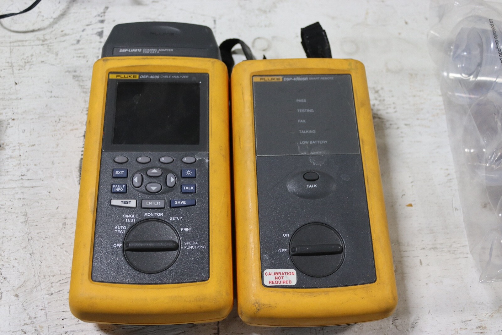 Fluke Networks DSP-4000 Cable Analyzer & DSP-4000SR | eBay
