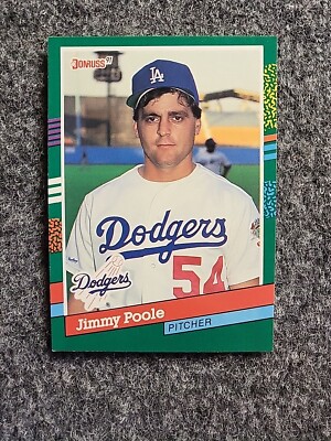 Jimmy Poole Donruss 655 + 5 Random Bonus Cards! | eBay
