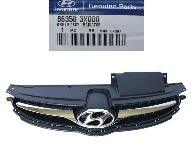 OEM 2011-2013 Hyundai Elantra Radiator Grille 863503X000 for sale ...