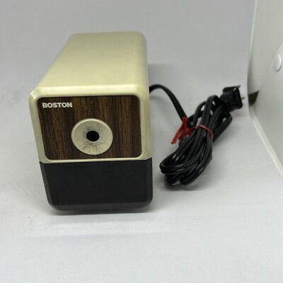 Vintage Boston Electric Pencil Sharpener Desktop Model 18 296A USA ...