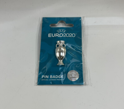 BNIB UEFA Euro 2020 Football Trophy Pin Badge | eBay UK