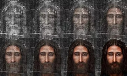 THE SHROUD OF TURIN 8.5X11 PHOTO JESUS CHRIST GOD FATHER SON ART ...