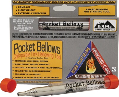 Epiphany Outdoor Gear V3-Pocket Bellows Collapsible Fire Bellowing For ...